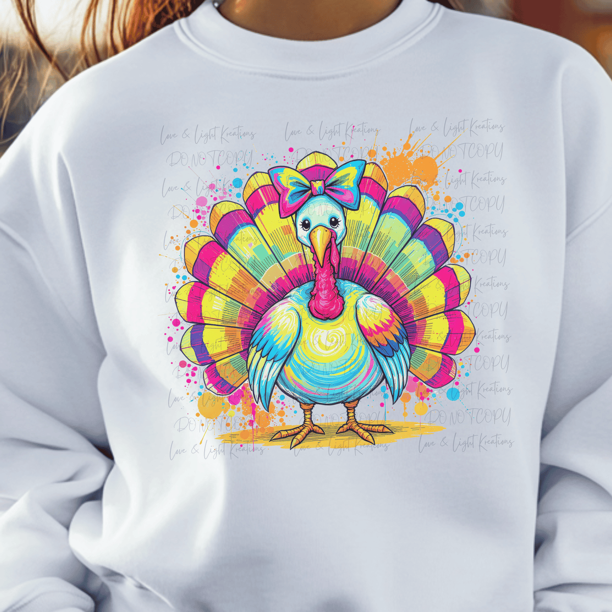 Neon Girl Turkey – Love & Light Kreations