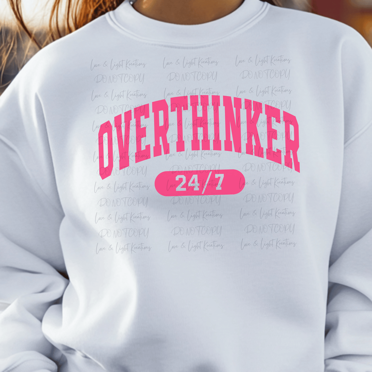Pink Overthinker 24/7 – Love & Light Kreations