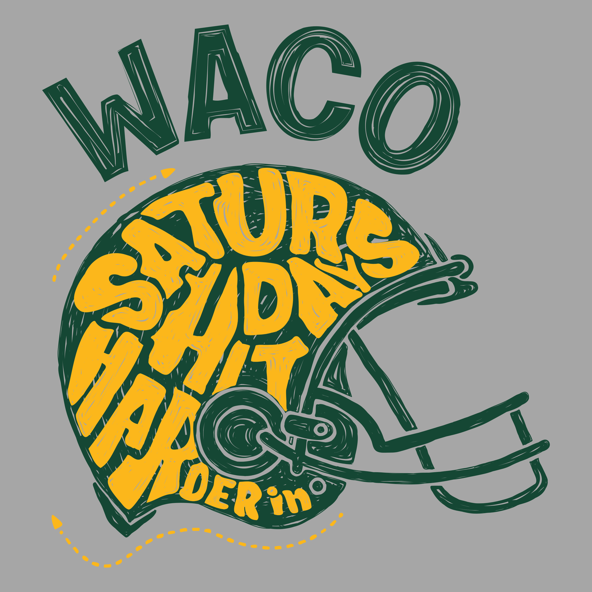 Waco Football – Love & Light Kreations